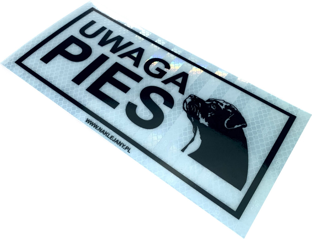 Uwaga pies - Sklep Graphicar